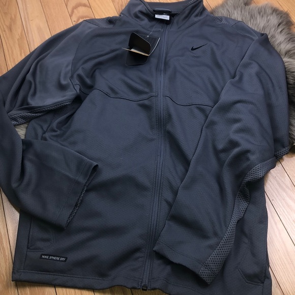 Nike | Jackets & Coats | Nike Sphere Dry Grey Mens Training Jacket Nwt ...
